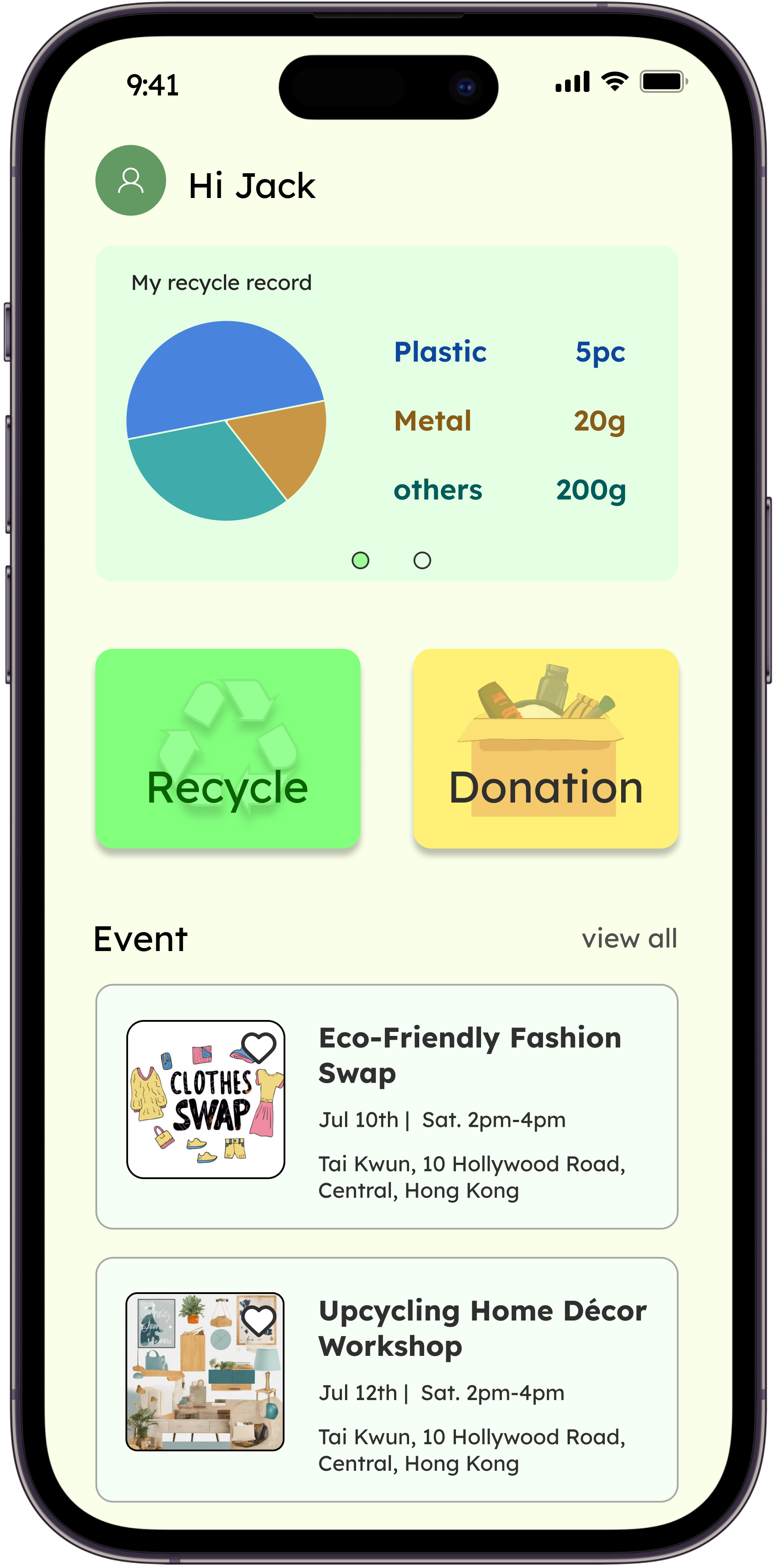 Recycling App